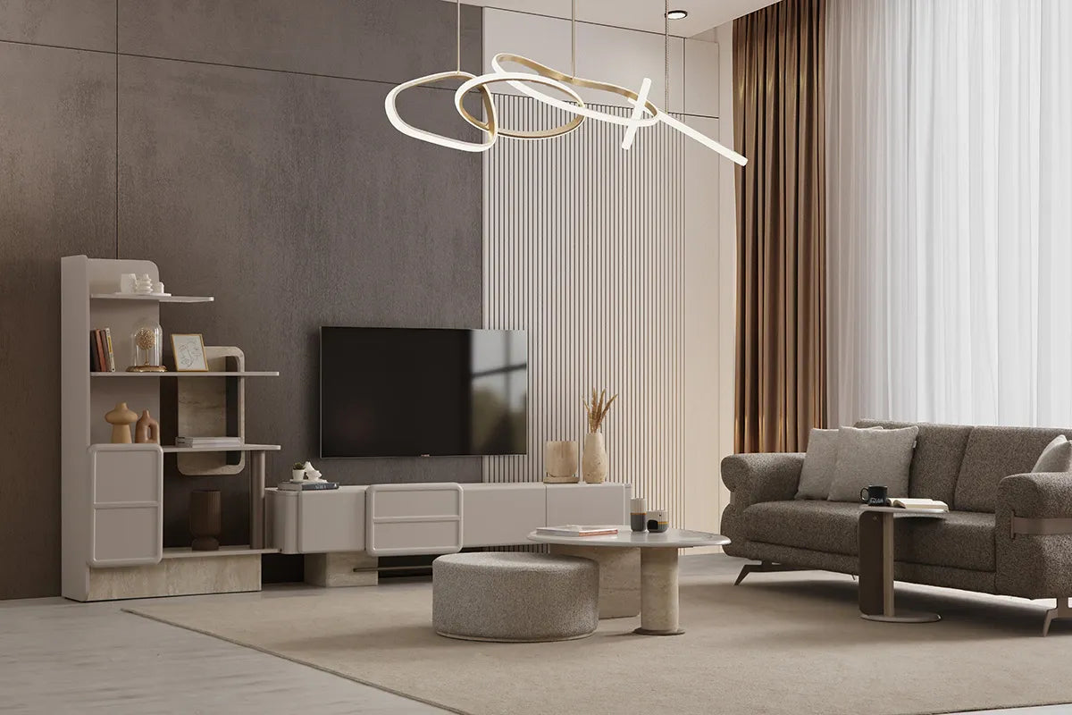 Lagom TV Unit Sleek Modern Media Console Living Rooms – Ider Furniture