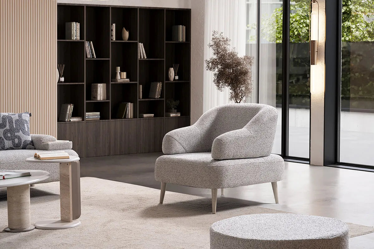 Vespa Armchair 85cm Wide Comfortable Lounge Chair – Ider Furniture